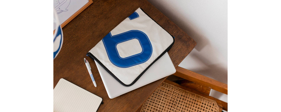 Recycled boat sail computer cover - Mac/PC cover | 727 Sailbags