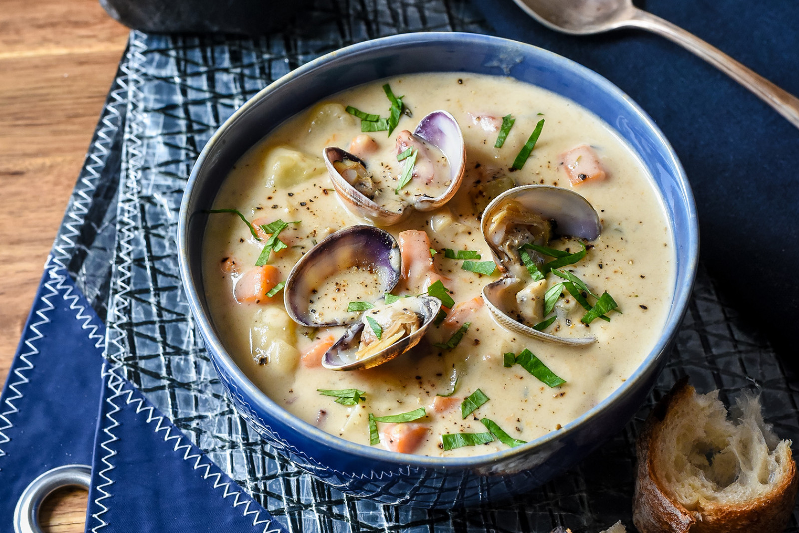 New England Clam Chowder | 727 Sailbags USA